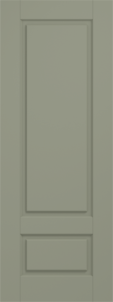 Contemporary 2-Panel Door Edge Smooth | MASTERGRAIN